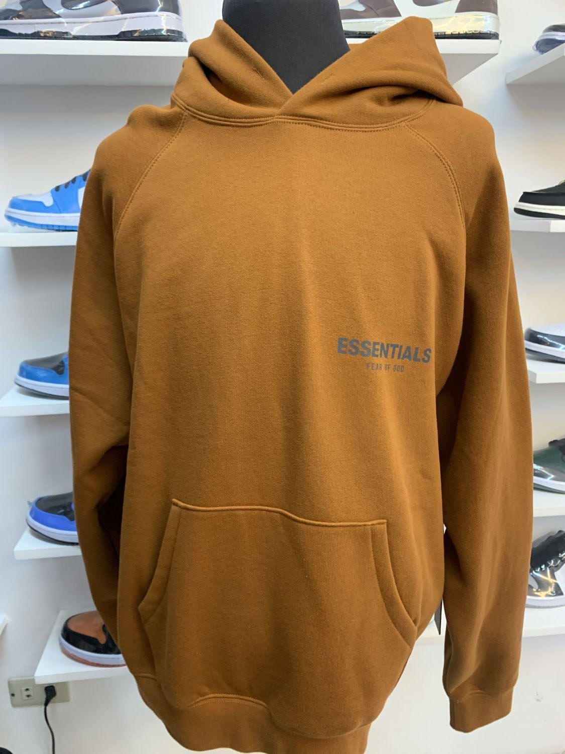 3312 - Essentials Hoodie Brown | Item Details - Phenomenalsole